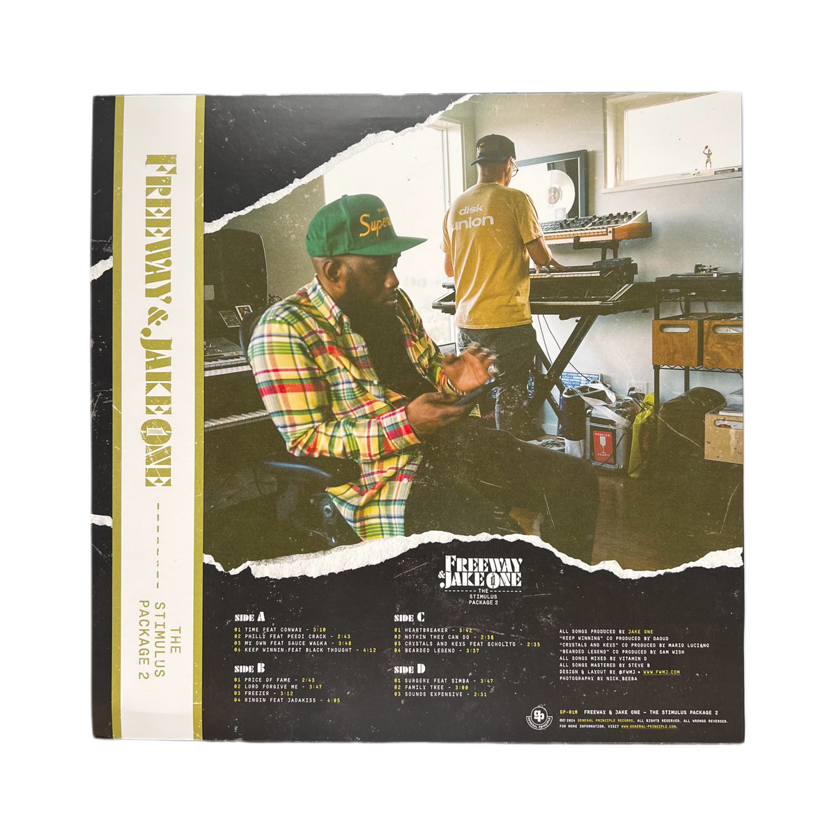 "The Stimulus Package 2" by Freeway and Jake One - Green Vinyl (only 2 ...